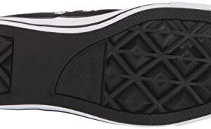 Converse Women's Chuck Taylor All Star Madison Mid Top Sneaker, Black/Black/White, 8.5 M US