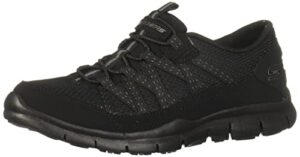 skechers women's gratis-strolling sneaker, bbk, 9 m us