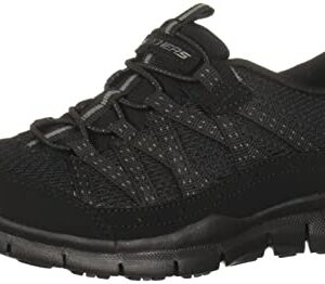 Skechers Women's Gratis-Strolling Sneaker, BBK, 9 M US