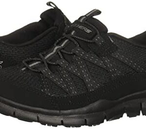 Skechers Women's Gratis-Strolling Sneaker, BBK, 9 M US