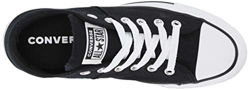 Converse Women's Chuck Taylor All Star Madison Low Top Sneaker, Black/White/Black, 8.5 M US