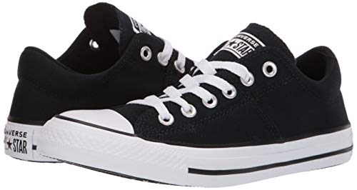 Converse Women's Chuck Taylor All Star Madison Low Top Sneaker, Black/White/Black, 8.5 M US