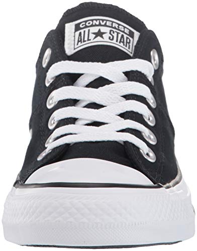 Converse Women's Chuck Taylor All Star Madison Low Top Sneaker, Black/White/Black, 8.5 M US