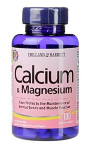 holland & barrett calcium & magnesium - 100 caplet