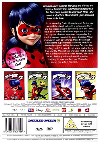 Miraculous Tales of Ladybug & Cat Noir: The Complete Season One [4 disc set] [DVD]