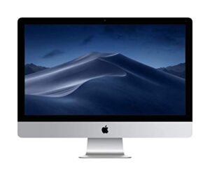 apple mned2ll/a 27-inch imac retina 5k display, 3.8ghz intel core i5 quad core, 8gb ram, 2tb fusion drive, silver (renewed)