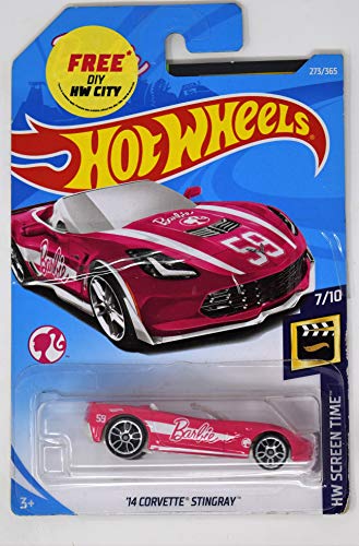 Hot Wheels Barbie car - '14 Corvette Stingray