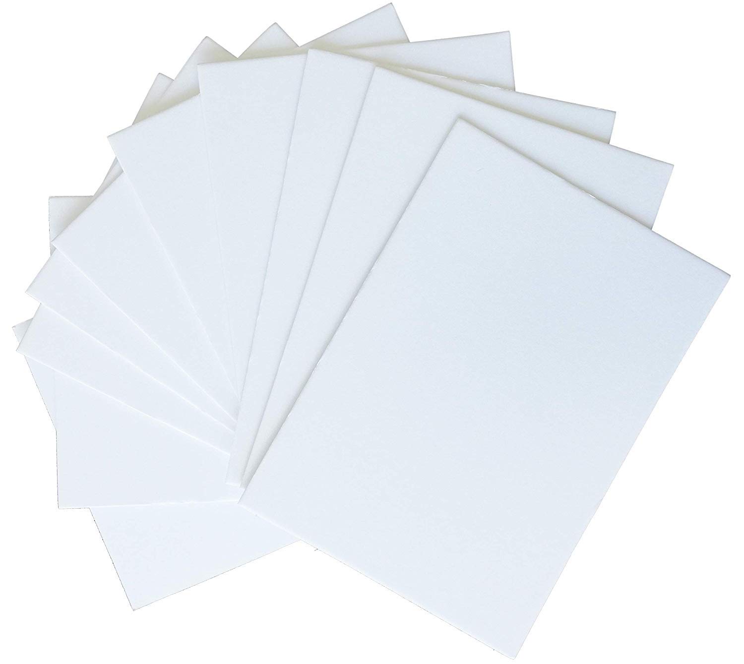 Studio 500, Pack of 10 11x14 Blue Picture Mat Set with White Core Bevel Cut for 8x10 Picture Matte Set + Backing Board + Clear Plastic Bags (Pack of 10 Blue 11x14 Complete Set)