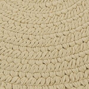 Colonial Mills Reversible Flat-Braid Runner Rug 2'4" x 6 Linen