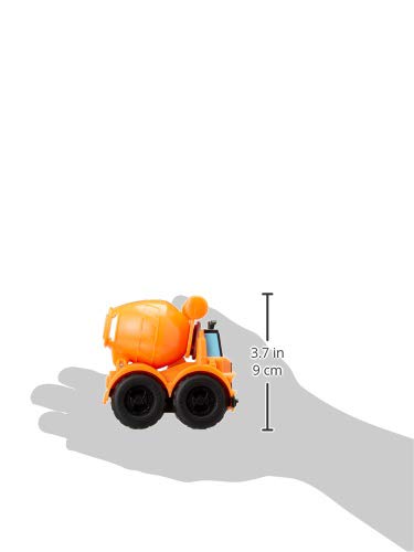 Play-Doh Wheels Mini Cement Truck Toy with 1 Can of Non-Toxic Cement Colored Buildin' Compound