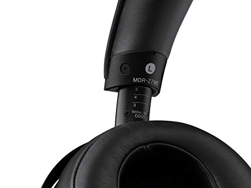 Sony MDR-Z7M2 Hi-Res Stereo Overhead Headphones Headphone (MDRZ7M2) Black