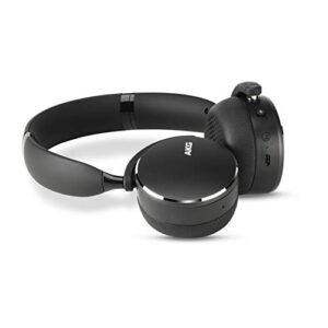 akg y500 on-ear foldable wireless bluetooth headphones - black (us version)