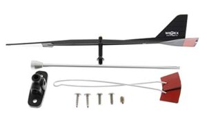 davis windtrak 10 sport wind vane bundle with deluxe universal masthead mount bundle (2 items)