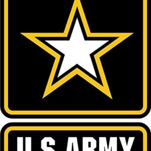 US Army Decal Sticker - 3" x 4" - Automotive Quality Printed Vinyl