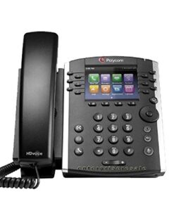 vvx 411 12-line ip phone gigabit poe (renewed)