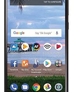 TracFone Motorola Moto G6 4G LTE Prepaid Smartphone (Locked) - Black - 32GB - Sim Card Included - CDMA