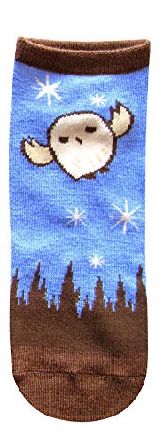 Hyp Harry Potter Hedwig Muggle Spells Juniors/Womens 5 Pack Ankle Socks Size 4-10