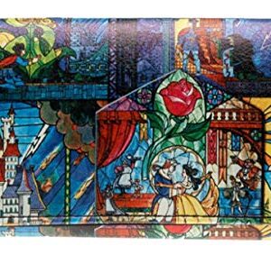 Beauty and The Beast Trifold Womens Hand Purse Clutch Wallet