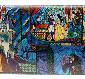 Beauty and The Beast Trifold Womens Hand Purse Clutch Wallet