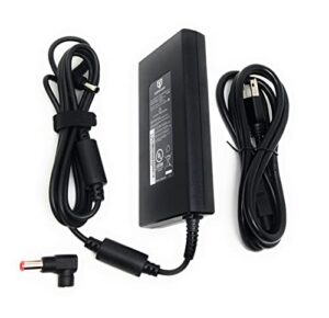 19.5v 9.23a 180w ac adapter charger for msi gaming laptop gs43vr, gs63, gs63vr, gs65-stealth-thin-050, gs73vr, ws63vr ws63 w/gtx 1060, 1070 max-q, quadro p4000 p3000 compatible adp-180mb k, a17-180p4a