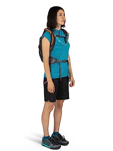 Osprey Salida 12L Women's Biking Backpack with Hydraulics Reservoir, Teal Glass, One Size