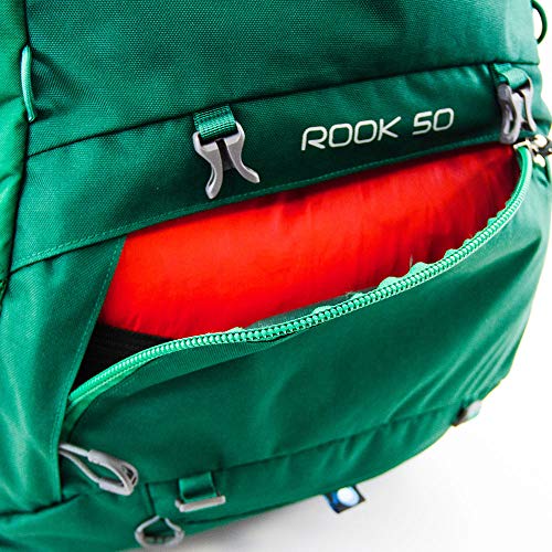 Osprey Rook 65L Men's Backpacking Backpack, Mallard Green, One Size