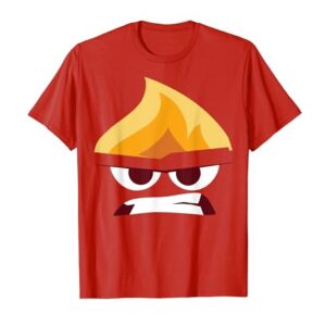 Disney Pixar Inside Out Angry Face Halloween T-Shirt