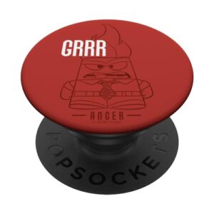 disney pixar inside out anger grrr popsockets standard popgrip