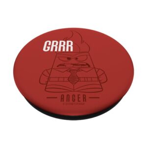 Disney Pixar Inside Out Anger Grrr PopSockets Standard PopGrip