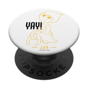 disney pixar inside out joy yay! popsockets standard popgrip