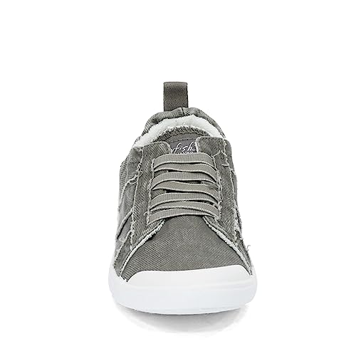 Blowfish Malibu womens Vex Sneaker, Steel Grey, 8.5 US