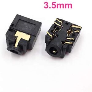 3.5mm Headset Connector Port Socket Headphone Jack Plug for Xbox one S Slim Controller - 2PCS