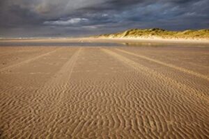 posterazzi sand ripples beach tasmania australia poster print by david wall, (29 x 19)