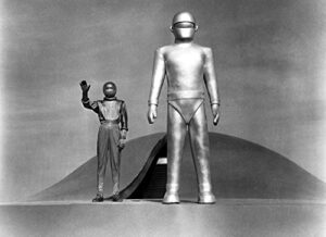 the day the earth stood still michael rennie 1951 tm & copyright (c) 20th century fox film corp all rights reserved photo print (28 x 22)