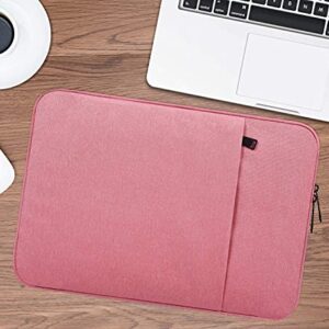 14-15 Inch Laptop Sleeve Bag Waterproof Shockproof Notebook Case for Acer Chromebook 14/Acer Aspire 14", HP Steam 14/HP Chromebook 14, MacBook Pro 15"/15.4", LG Gram 14, 14 inch Laptop Bag, Pink