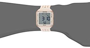 Armitron Sport Unisex 40/8417PBH Digital Chronograph Rose Gold-Tone and Blush Pink Perforated Silicone Strap Watch