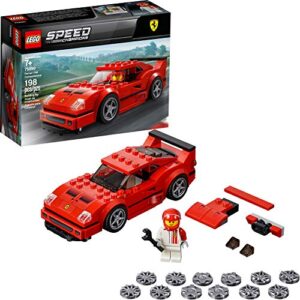 lego speed champions ferrari f40 competizione 75890 building kit (198 pieces)