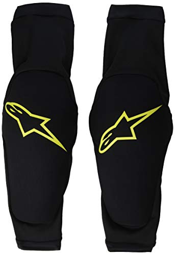 Alpinestars Men's Paragon Plus Knee Protector, Black Acid Yellow, XX-Large