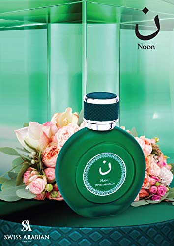 Swiss Arabian Noon - Luxury Products From Dubai - Long Lasting And Addictive Personal EDP Spray Fragrance - A Seductive, Signature Aroma - The Luxurious Scent Of Arabia - 3.4 Oz