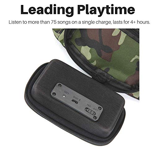 Fannypack with Speakers. Bluetooth Fanny Pack for Parties/Festivals/Raves/Beach/Boats. Rechargeable, Works with iPhone & Android. (Camo, 2023 Edition)