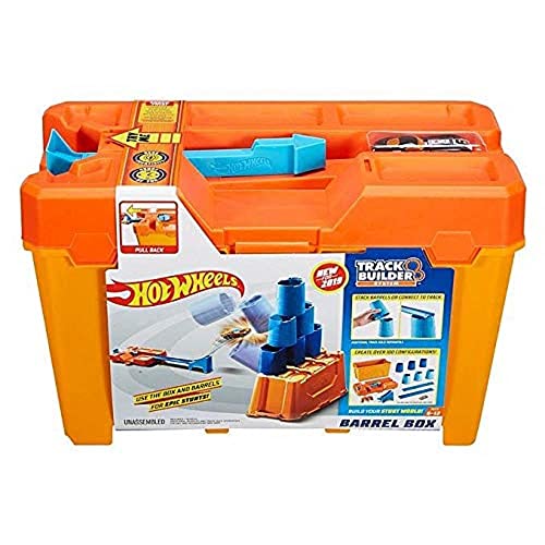 Hot Wheels Track Builder Barrel Box