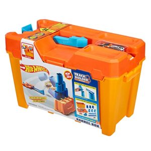 Hot Wheels Track Builder Barrel Box