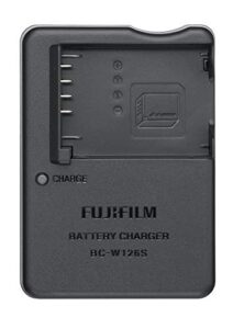 fujifilm battery charger bc-w126s for np-w126s li-ion battery,black