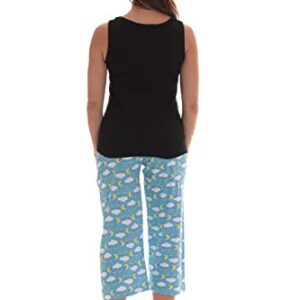 Just Love Womens Pajamas Cotton Capri Set 6329-10380-XL