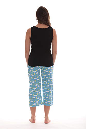 Just Love Womens Pajamas Cotton Capri Set 6329-10380-XL