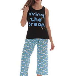 Just Love Womens Pajamas Cotton Capri Set 6329-10380-XL