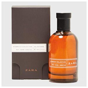 Zara Men’s #TOBACCO COLLECTION RICH/WARM/ADDICTIVE Eau De Toilette 3.4 fl.oz.