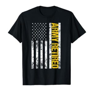 Army Retired Gift Military U.S. Army Retirement T-Shirt