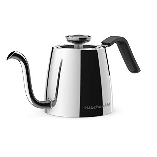 KitchenAid Precision Gooseneck Stovetop Kettle, 1 Liter, Stainless Steel