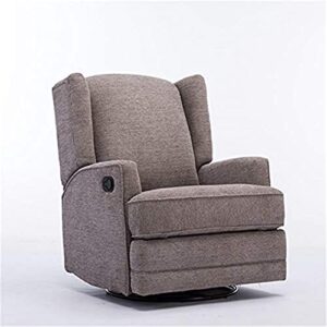 comfort pointe serelda smoke wingback swivel glider recliner